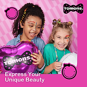 Tomons Kids Makeup Kit for Girl,Mermaid Makeup for Kids,Safe& Non-Toxic Make Up for Little Girls Gift Kids Child Toddler Toys for Age 3 4 5 6 7 8 10 Years Old Birthday