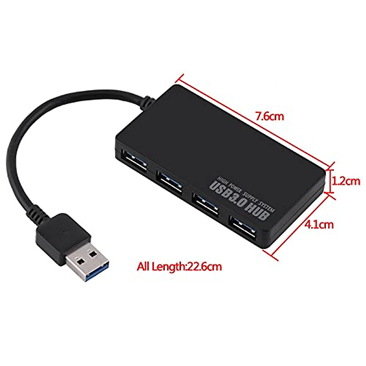 Emoshayoga 4 Port Multi-protection USB HUB Quick Charge