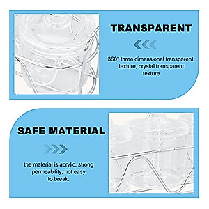 Cabilock Cocktail Shaker Set Mini Containers Spices Set Kithen e Box ondime Se t Sa Bo Stoage Bin with a fo Kithen o Ba Home Mini Containers Spices Set Small Containers