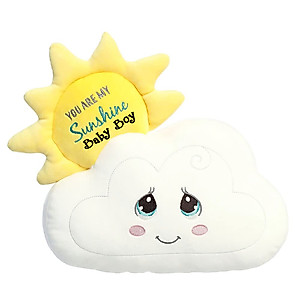 Personalized You are My Sunshine Plush - Inspirational Cushion Stuffed Animal Character Keepsake with Custom Name