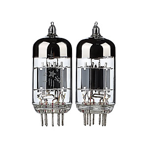 2pcs 6N1 Vacuum Tube Amp Class J Military Vrade Valve Replace ECC85 6H1n 6AQ8 for HiFi Audio Amplifier Enhance Sound (Color : 2pcs)