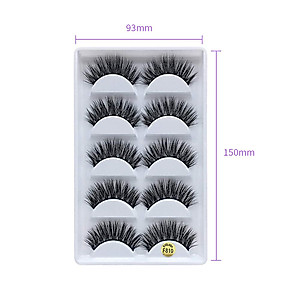 HIPRETTYUS 15 Pairs 3D Mink False Lashes, Wholesale Handmade Reusable 3D Faux Mink Fake Eyelashes, Wispy Long Full Natural Pack…
