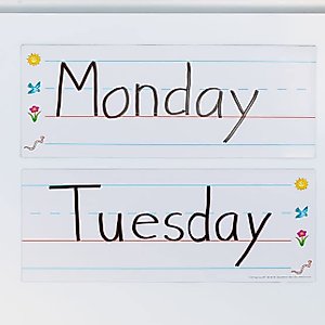 Really Good Stuff Jumbo Dry Erase Magnetic Writing Lines - 2 Magnetic Writing Lines