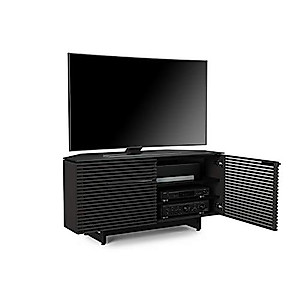 BDI Corridor 8175 Corner Media Cabinet, Charcoal