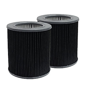 PUREBURG Replacement Filter can be fitted to Molekule Air Mini & Air Mini + Air Purifiers,2-Pack Air Clean Dust VOC Odor PM2.5 Smoke