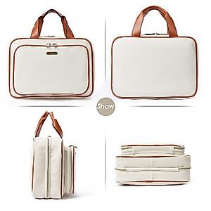 Telena Travel Toiletry Bag for Women and Backpack Purse