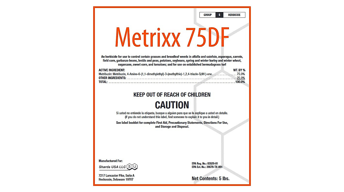 Metrixx 75 DF - Effective Weed Control for Bermuda Grass