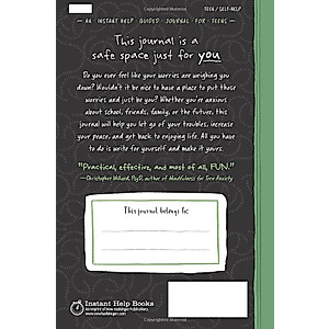 Put Your Worries Here: A Creative Journal for Teens with Anxiety (The Instant Help Guided Journal for Teens Series)