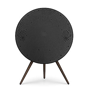 Bang & Olufsen Beoplay A9 4th Gen Wireless Multiroom Speaker, Black with Walnut Legs