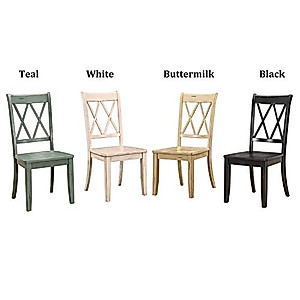Homelegance Dining Chair (Set of 2), Teal