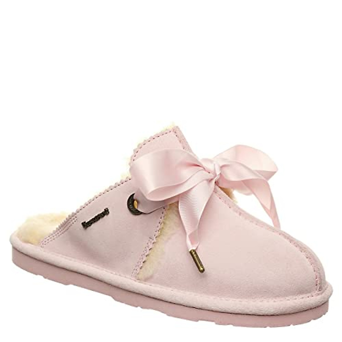 BEARPAW Women's Jolietta Pale Pink Size 7 | Women's Slippers | Women's Shoes | Comfortable & Light-Weight