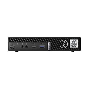 Dell OptiPlex 7000 Series 7080 Micro Form Factor Mini Business Desktop, Intel Core i5-10500T Processor, 16GB RAM, 256GB SSD, RJ45, Type-C, DisplayPort, Wi-Fi 6, Windows 11 Pro