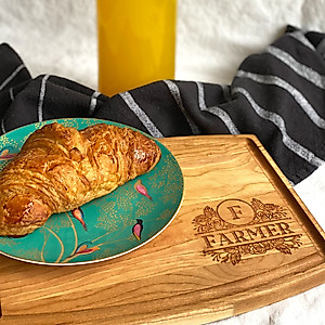 Engraved Cutting Boards Personalized Wooden Gift for Kitchen - Unique Custom Designs & Different Sizes - Personalized Engraved Wood Custom Cutting Boards for Weddings, Anniversaries & Housewarmings