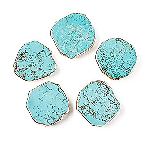 Turquoise Stone Phone Grip Stand Mount Holder for Cellphone, Tablet