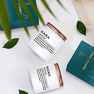 Nana Gifts- Unique Gift Idea for Grandma from Grandkids Grandchildren, Funny Birthday& Mother’s Day Gifts for Grandma, Lavender Candle