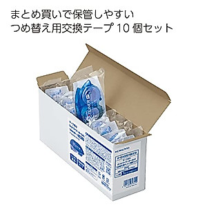 Kokuyo Tape Glue Dot Liner Hold Tape, Refill Cartridge 10 Pack, D4200-08NX10
