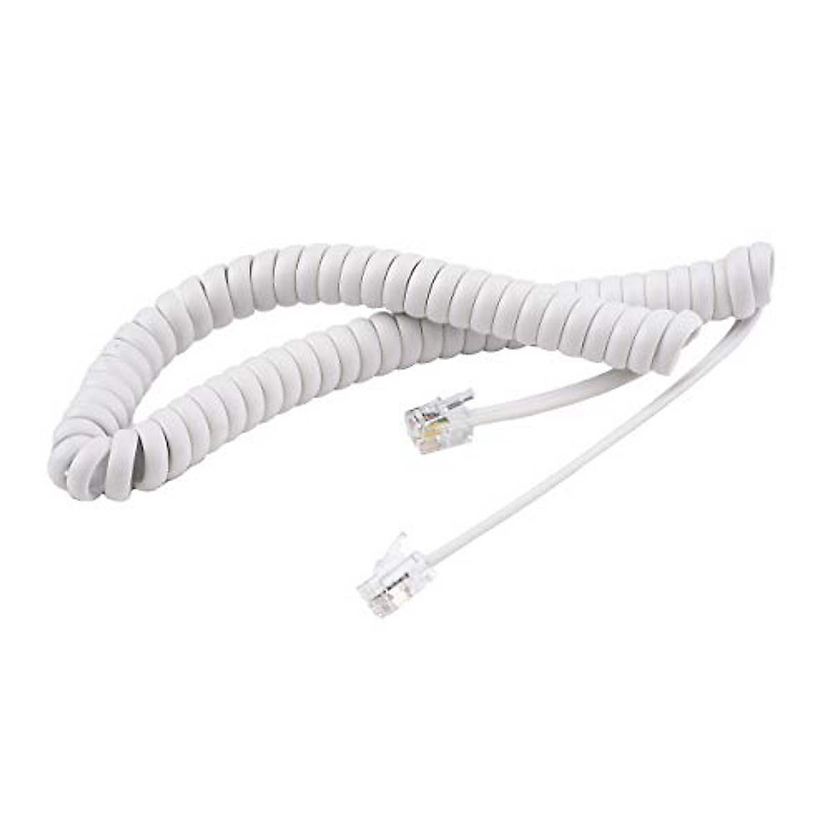 Cisco Spare Telephone Handset Cord for Cisco IP Phone 7800, 8800, and DX600 Series, White, 1-Year Limited Hardware Warranty (CP-DX-W-Cord=)