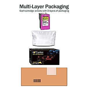 Cartlee 1 Color Remanufactured High Yield Ink Cartridge Replacement for CL-241XL 241 XL PIXMA MX472 MX452 MG3520 MX432 MX439 MG3220 MX512 MG2120 MX459 MG3620 MG3600 MX479