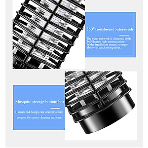 Bug Zapper Outdoor/Indoor,Mosquito Killer lamp,Mosquito Killer Outdoor Mosquito Zapper - UV Indoor Fly Trap, Insects Control, Home & Patio Mosquito Trap.