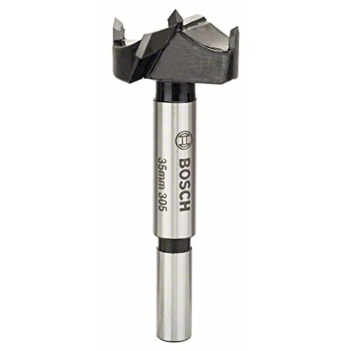 Bosch 2609255283 Tungsten Carbide Tipped Hinge-Boring Bit with Diameter 35mm