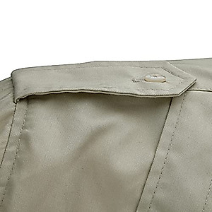 NIHONCOS Mens Shirt Jones Jr. Shirt Raiders Safari Costume Dr. Henry Tops with Pockets Halloween Cosplay Hiking Outfit (XX-Large)