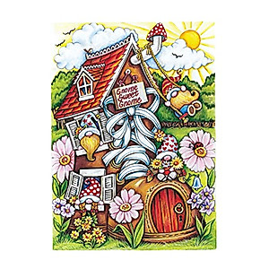 Creative Haven Gnome Sweet Gnome Coloring Book (Adult Coloring Books: Fantasy)
