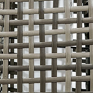 Outsunny Solar Floor Lamp, Outdoor Garden Lantern Pathway Light & Decorative Driveway Lighting with Auto On/Off LED Lights for Porch, Yard, Lawn, Courtyard, Deck, Gray