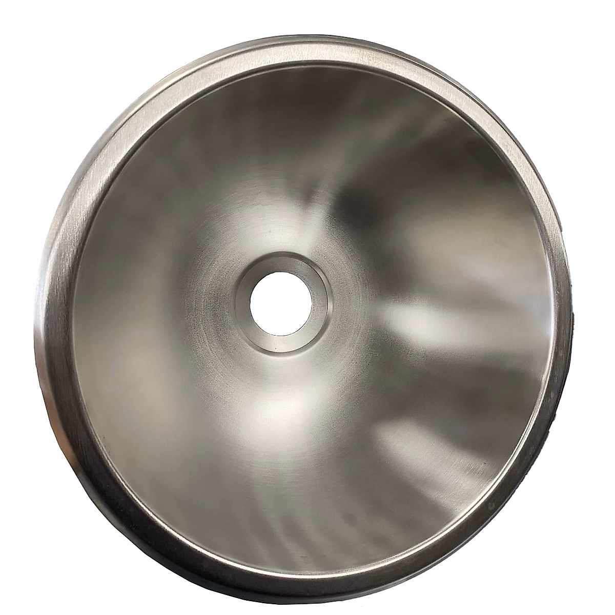 classAcustoms Class A Customs | 13inches Round Stainless Steel Sink | 300 Series Stainless Steel | RV Camper Motor Home Sink | Concession Sink | 22 Guage