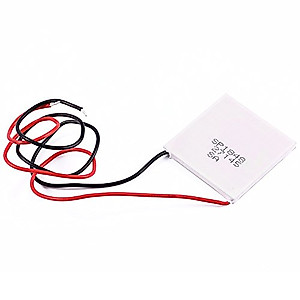 Akozon 40 40mm Thermoelectric, 1/3/5/10PCS SP1848-27145 Power Generator Cooler Peltier Heatsink Cooling thermoelectric Generator thermogenerator TEG 40x40mm 150℃ Plate Module