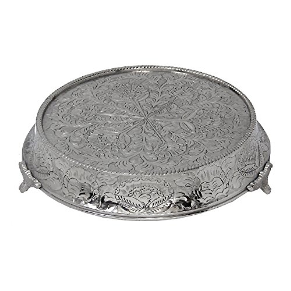 GiftBay Wedding Cake Stand Tapered Round 14" (top) Diameter, Strongly Built For Professional Bakers