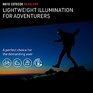 Ledlenser, MH10 Rechargeable Headlamp, LED Light for Outdoor Use