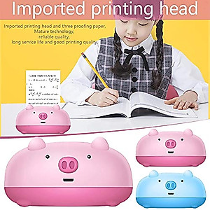 KXDFDC Mini Portable Thermal Portable Printer 57mm Mini Pos Image Photo Printer for Phone Android iOS Printers (Color : Black-JoJo's Bizarre Adventure1)