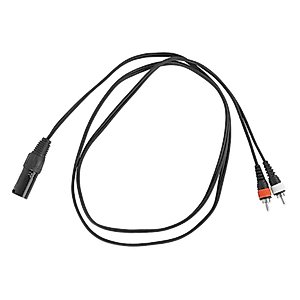 ROCKVILLE RXLRDRCA5 5' Ft. XLR to Dual RCA Pro Audio Cable 100% Copper