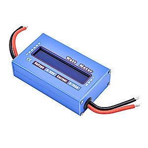 FPVDrone RC Watt Meter DC 60V/100A Digital LCD Balance Voltage Battery Power Analyzer Wattmeter Tester Checker Watt Volt Amp Meter