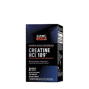 GNC AMP HCl 189, 120 Tablets