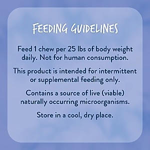 Montana Dog Food Co. Digestive Health Supplement for Dogs – Savory Duck Soft Chew with Prebiotics and Probiotics, – Supports Gut Flora & Intestinal Well-Being – Vet Formulated, USA-Made, 90 Soft Chews