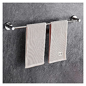 TOWEL BAR RACK Towel Rack Bathroom Single Towel Storage Rack Towel Bars,Stainless Steel Polished Finish Towel Rod,Wall Mounted Towel Holder Shelf for Toilet and Kitchen Dish Clothsbathroom Hardware/50