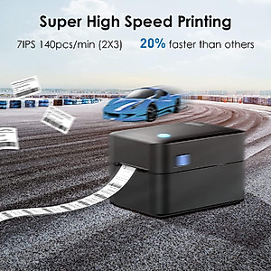 iDPRT Bluetooth Label Printer - 2022 Ultra Fast Thermal Label Printer with APP, Wireless Label Maker for 1"-3.15" Width Barcode, Address, Mailing, Filling etc, Support Windows, Mac, iOS& Android