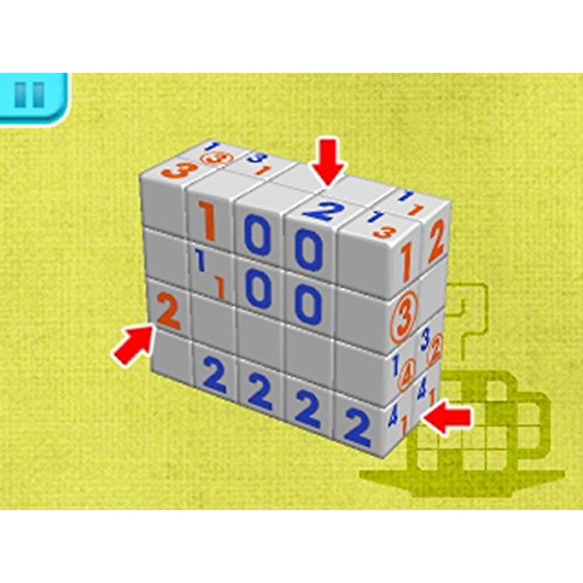 Shape new discovery! Picross 3D 2