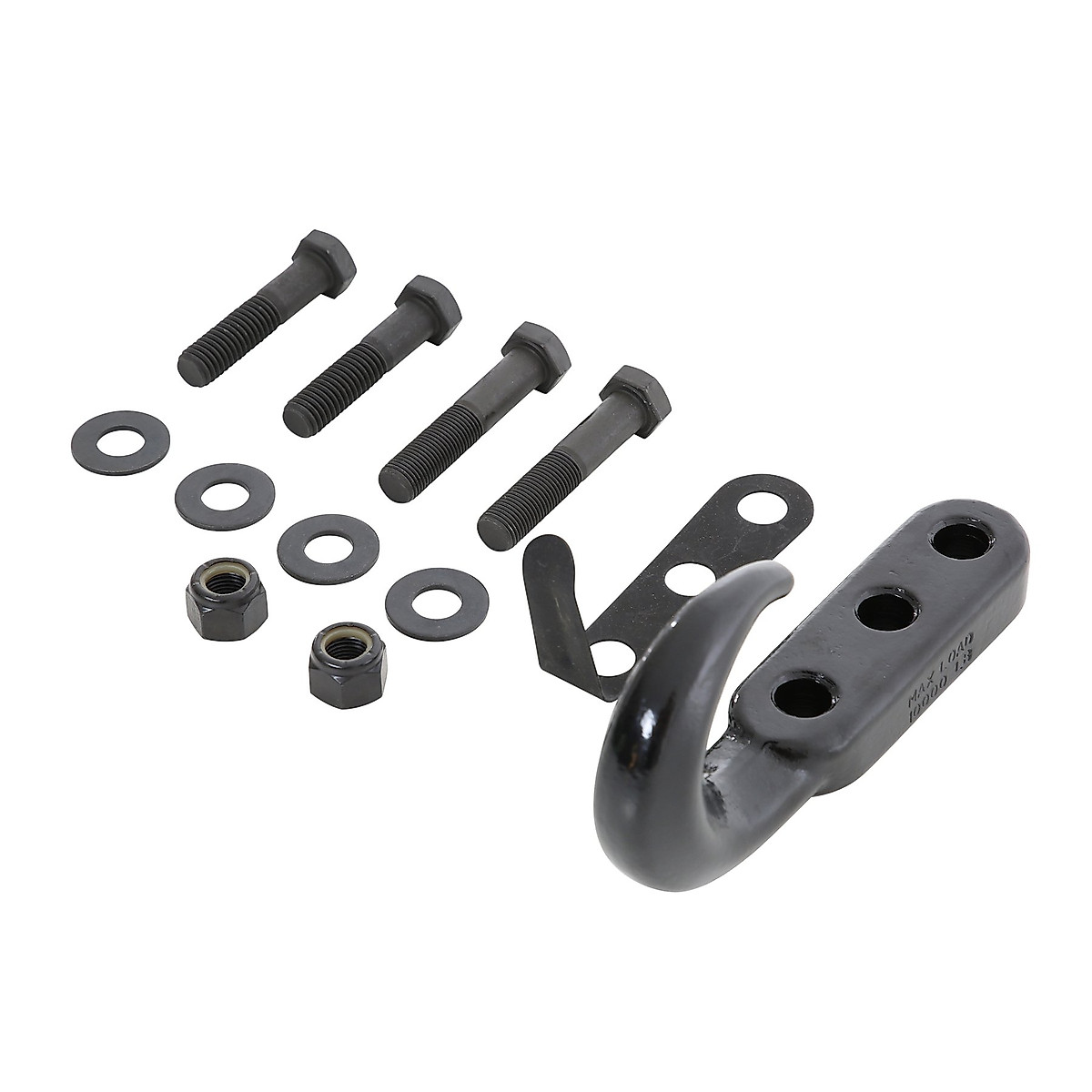 Smittybilt Tow Hook Kit (Black) - 7605