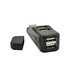 WJCCY USB 3.0 HUB 2.0 HUB 4 Port USB Splitter Expander Multiple USB Data Cable Hub Splitter Power Adapter USB HUB for Laptop/Computer