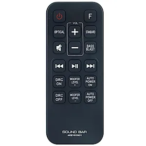 AKB74935621 Replacement Remote Control Applicable for LG Sound Bar SJ2 SJ2.AEUSLLK SJ2.DEUSLLK SQC1