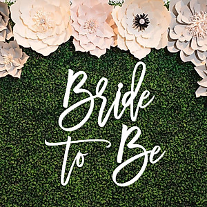 Bride to Be Wood Backdrop Sign, Customized Bride to Be Wood Sign (24" Wide)