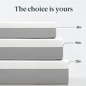 ZINUS 12 Inch Green Tea Essential Memory Foam Mattress [New Version], King, Fiberglass Free, Medium Feel, Breathable Airflow Memory Foam, Certified Safe Foams & Fabric, Mattress in A Box