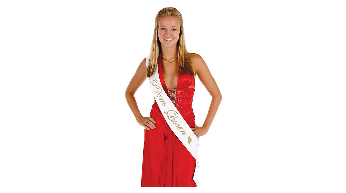 Beistle Prom Queen Satin Sash - High Quality Festive Party Accessory