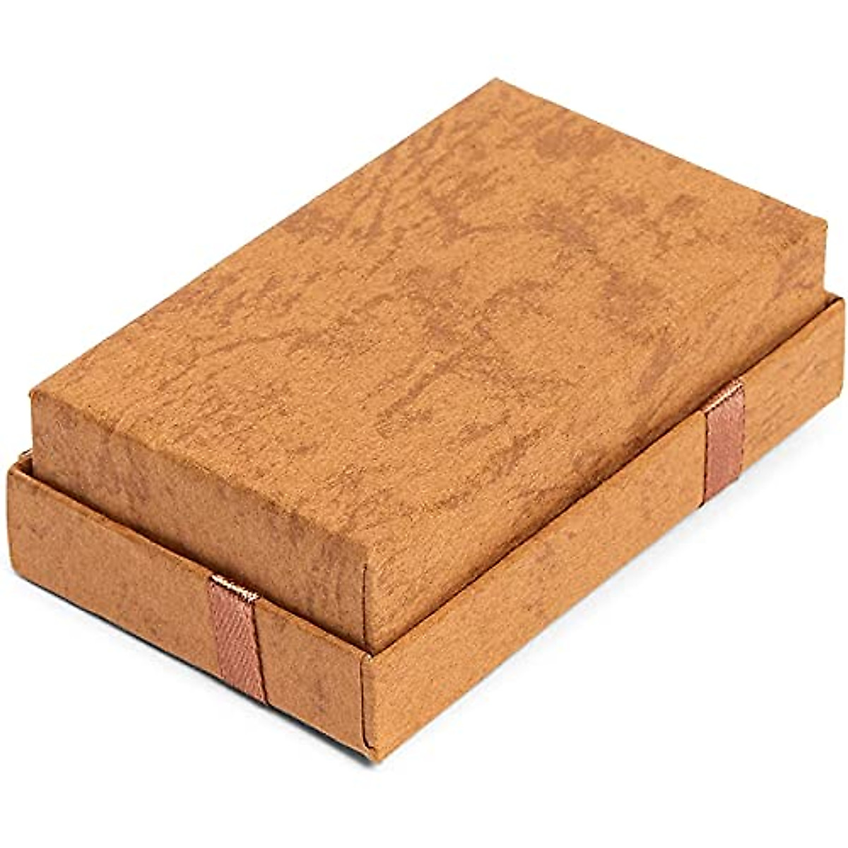 Jewelry Gift Box Set with Lids and Ribbon Bows (2 x 3 x 1 In, 4 Colors, 12 Pack)