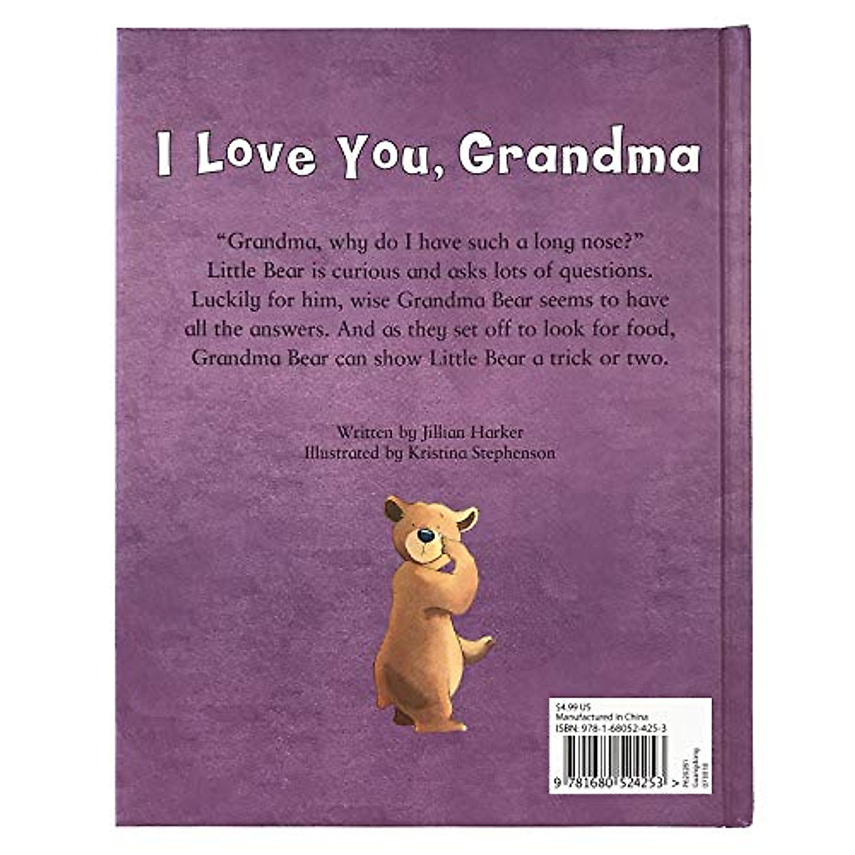 I Love You, Grandma: A Tale of Encouragement and Love between a Grandmother and her Child, Picture Book