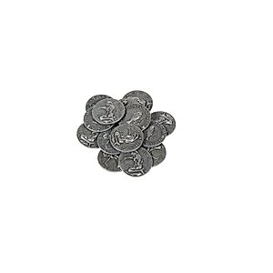 Mythological Creatures Themed Gaming Coins - Small 20mm 15-Pack, Novelty Fantasy Replica Coins