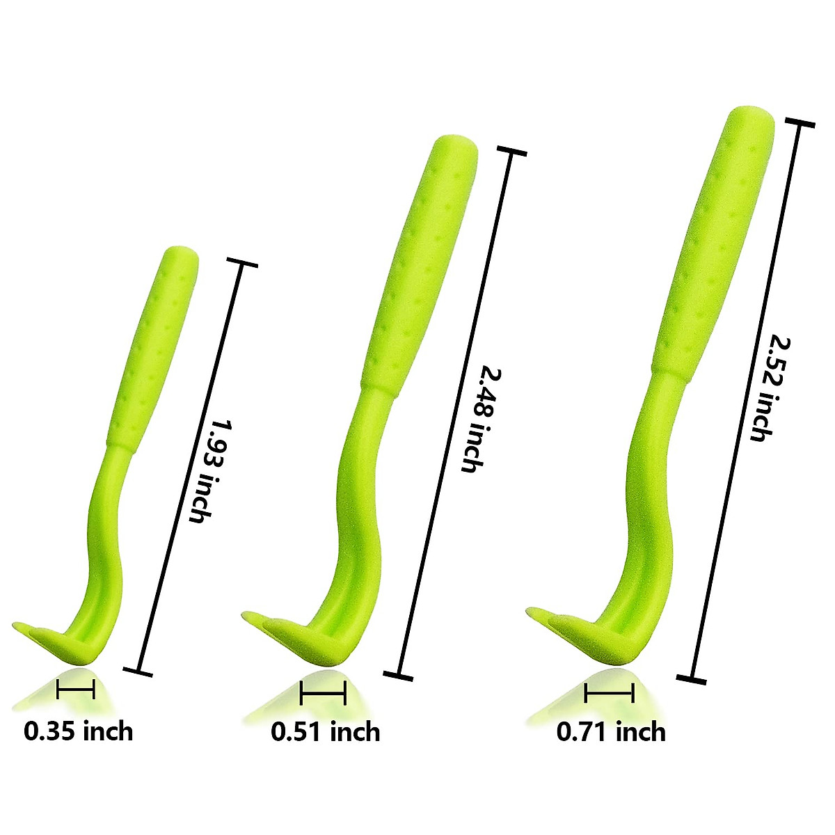 3 Sizes Tick Removal Tool for Dogs, Cats and Humans Plastic Tick Puller Tick Grabber Entire Head & Body Pain-Free (1 Pack)