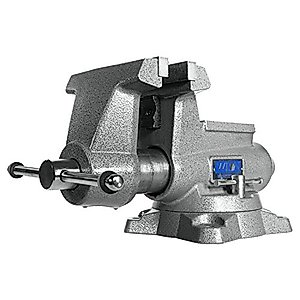 Wilton 865M Mechanics Pro Bench Vise, 6-1/2" Jaw Width, 6" Jaw Opening, 4-3/8' Throat (28812)